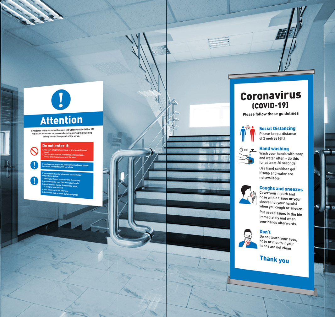 Workplace COVID-19 Signage Guide - cdl group